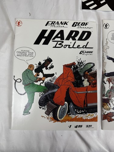 Frank Miller And Geof Darrow Hard Boiled 1 & 2 Comic Books And Sin City ...
