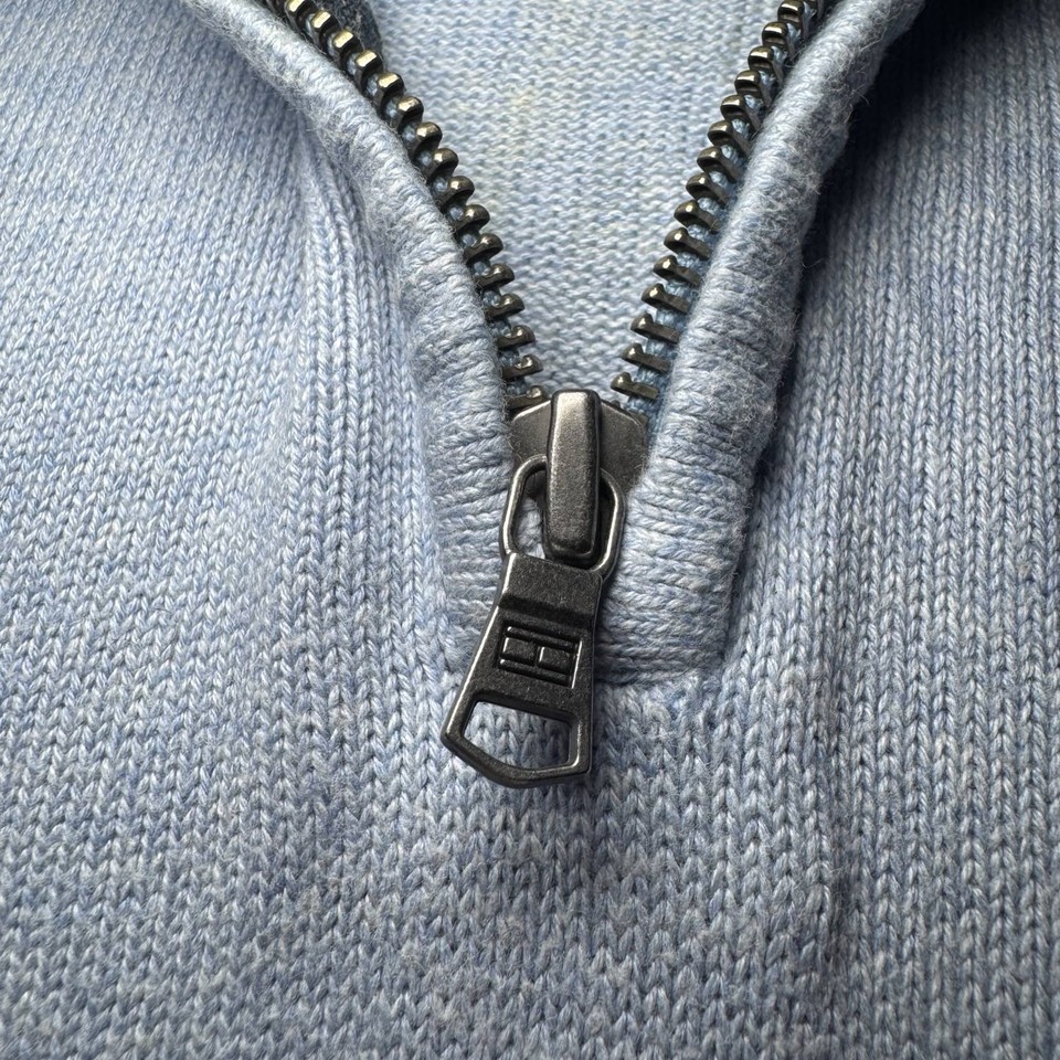 Tommy Hilfiger quarter zip - size large | eBay UK