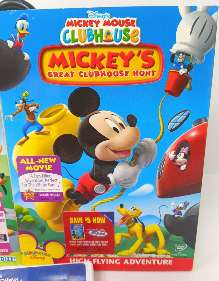 LOT of 3 Disney's Mickey Clubhouse /Juniors DVDs Halloween Fun High ...