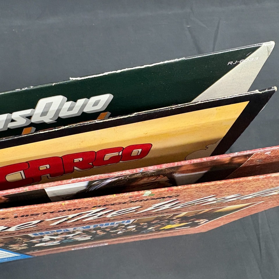 LOT OF 36 JAPAN LPs ROCK VINYL PIN-UP ALL OBI NM to EX BEATLES KATE ...