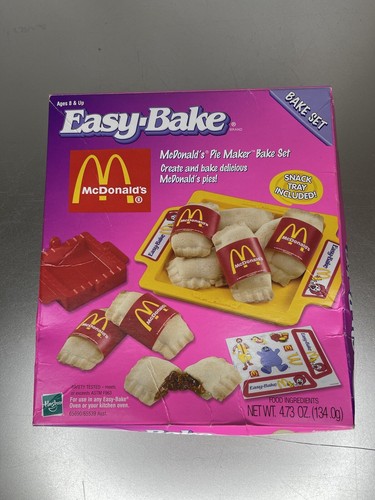 VINTAGE EASY BAKE McDonald’s Apple Pie Kit Partially Complete RARE | eBay