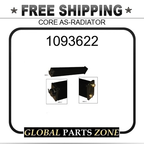 1093622 - CORE AS-RADIATOR 1734512 for Caterpillar (CAT) | eBay
