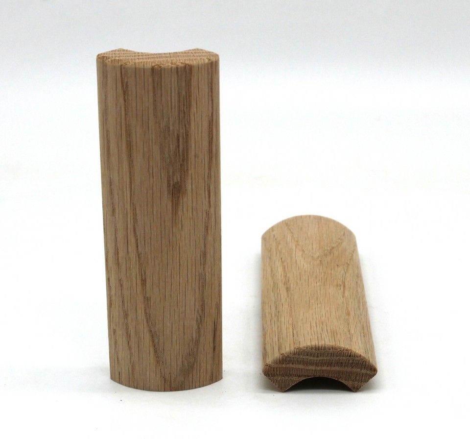 5/8" x 2" x 6" Red Oak Outside Radius Corner Base Block, Trim | eBay