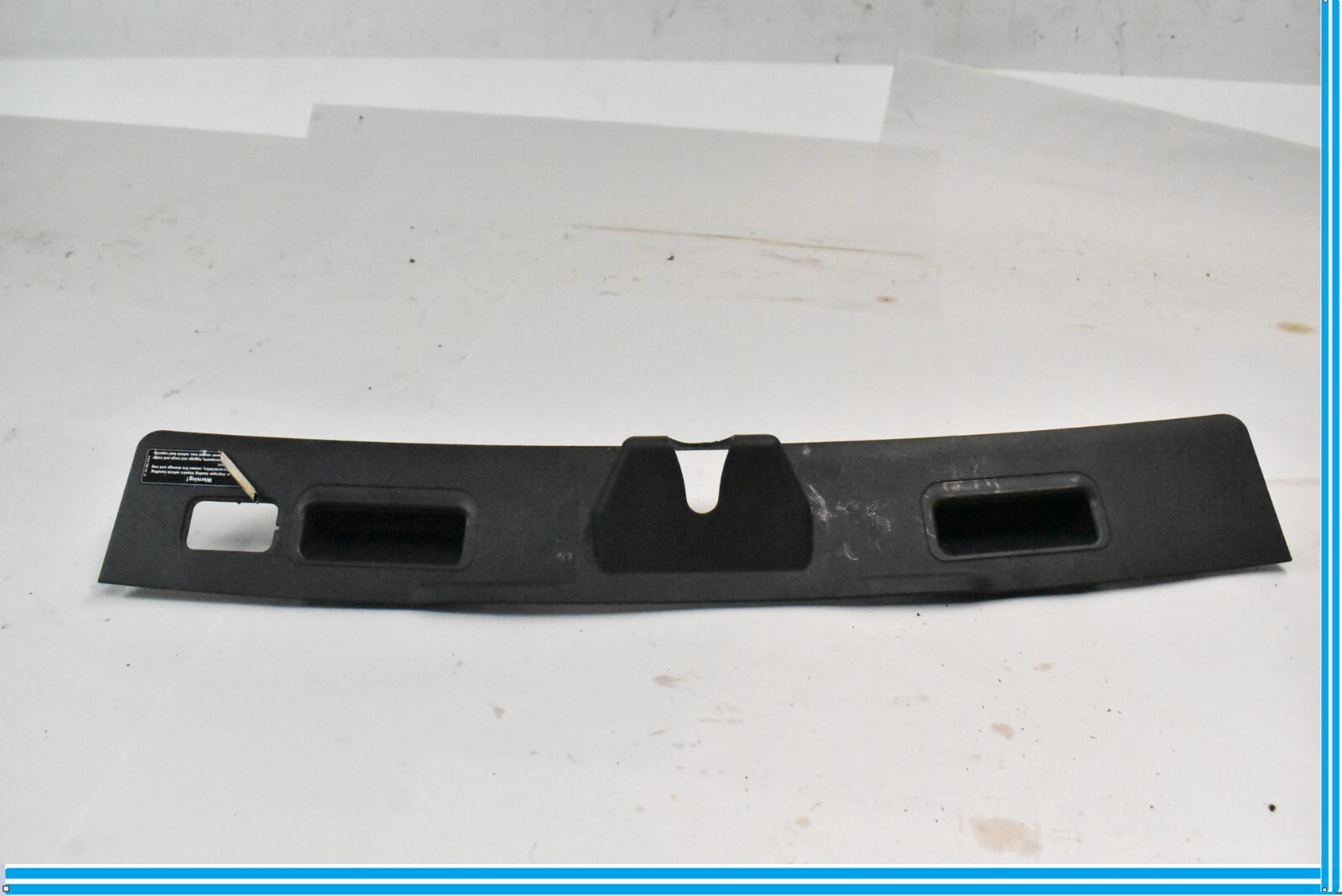 06-09 Mercedes W251 R350 R500 Rear Trunk Tailgate Trim Cover Sill Black ...