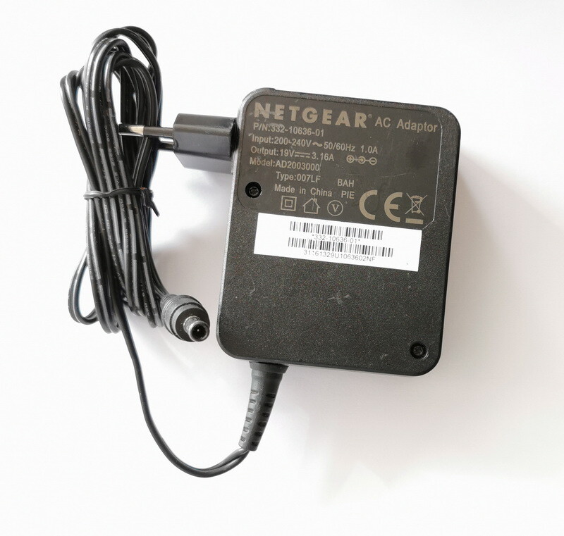EU 19V 3.16A AC Power Adapter For Netgear AX5700,RAX75,RAX75-100NAS ...