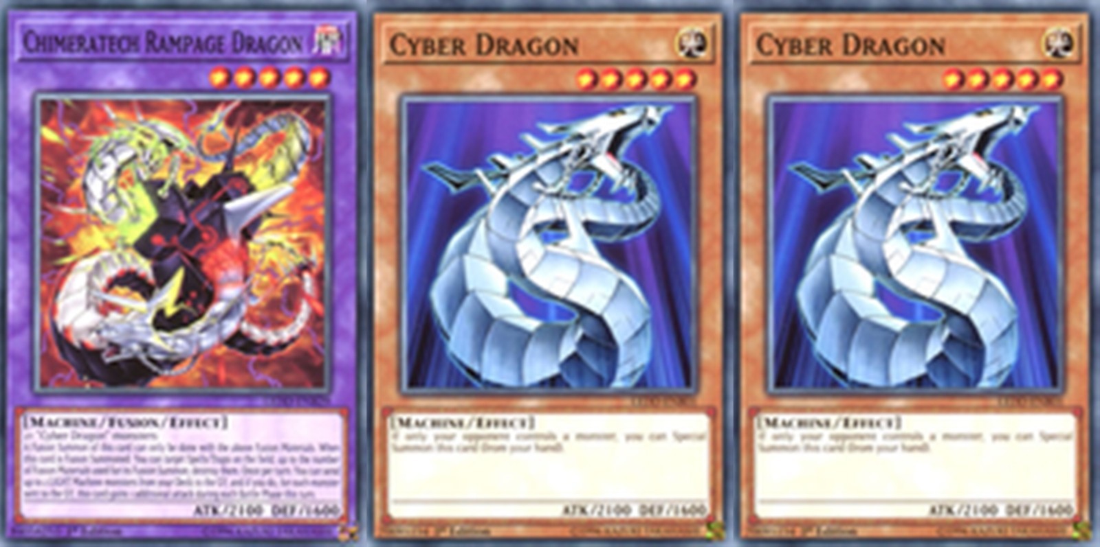 Chimeratech Rampage Dragon Ultra* Fusion LEDD: With 2* Cyber Dragon ...