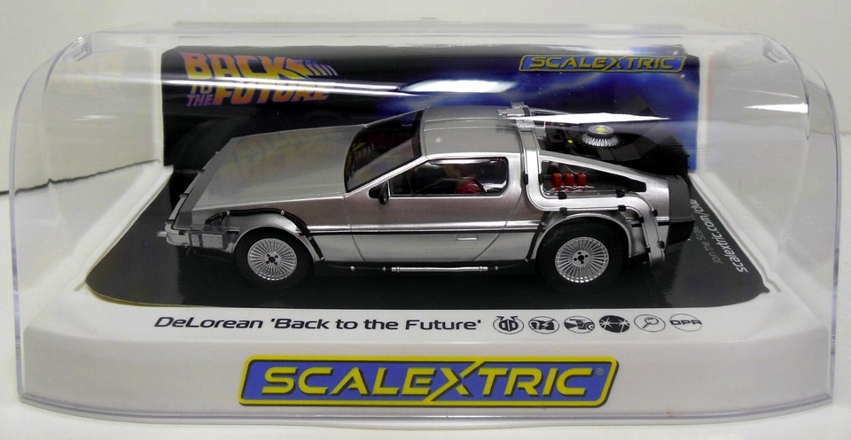 Scalextric C4117 DeLorean Back To The Future Movie Car Slot Car | eBay
