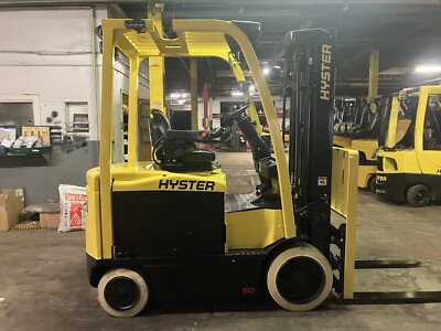 2019 Hyster 6000 LB Electric Forklift With SS/FP Low Hours | eBay