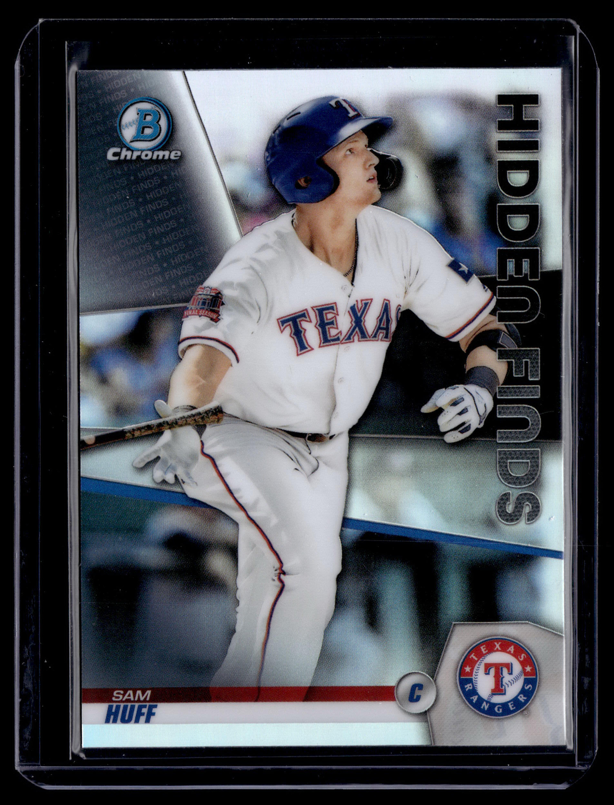 2020 Bowman Chrome Sam Huff Texas Rangers #HF-SH | eBay