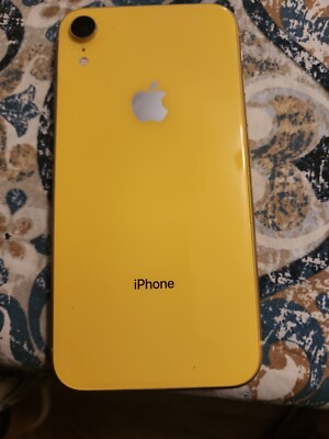 Apple iPhone XR - 64GB - Yellow (Unlocked) A1984 (CDMA + GSM) | eBay