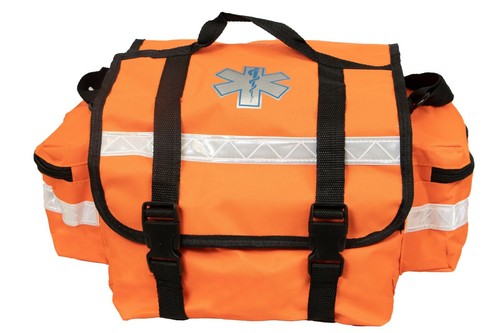 First Responder Paramedic Rescue EMT Trauma Bag Orange 17"x 9"x 7" | eBay