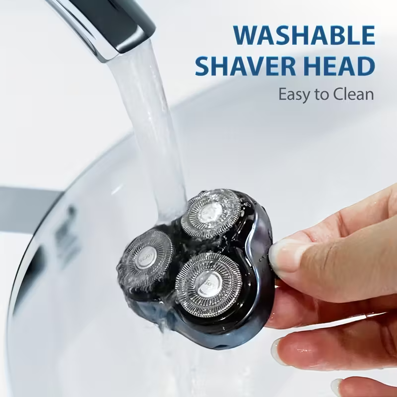 SEJOY Men's Electric Razor - Cordless Rechargeable Shaver with Pop-up ...