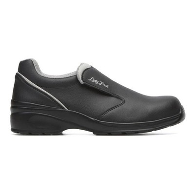 Safeway Ladies ADA S2 STEEL TOE CAP SRC SLIPPER BLACK UK 5 EU 38 | eBay