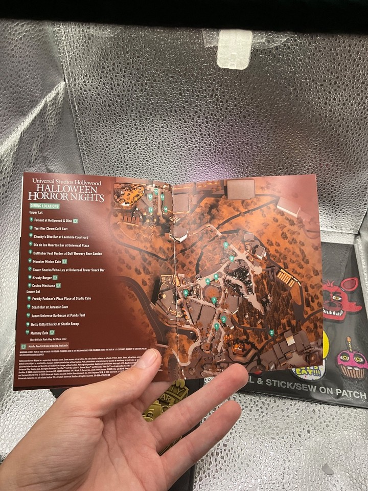 NEW Universal HHN Five Nights at Freddy's FNAF ID Badge + Patch’s ...