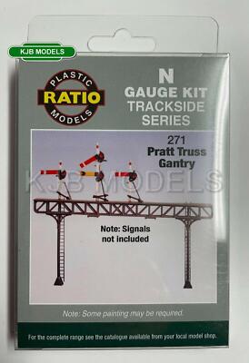 Ratio 271 Pratt Truss Gantry Kit (Signals NOT Included) N Gauge | eBay UK