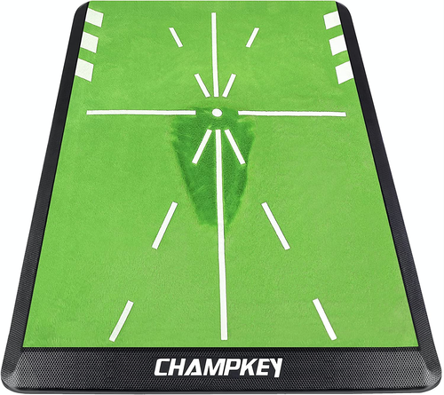 CHAMPKEY Premium Impact Golf Mat 1.0 Edition | Path Feedback Golf ...