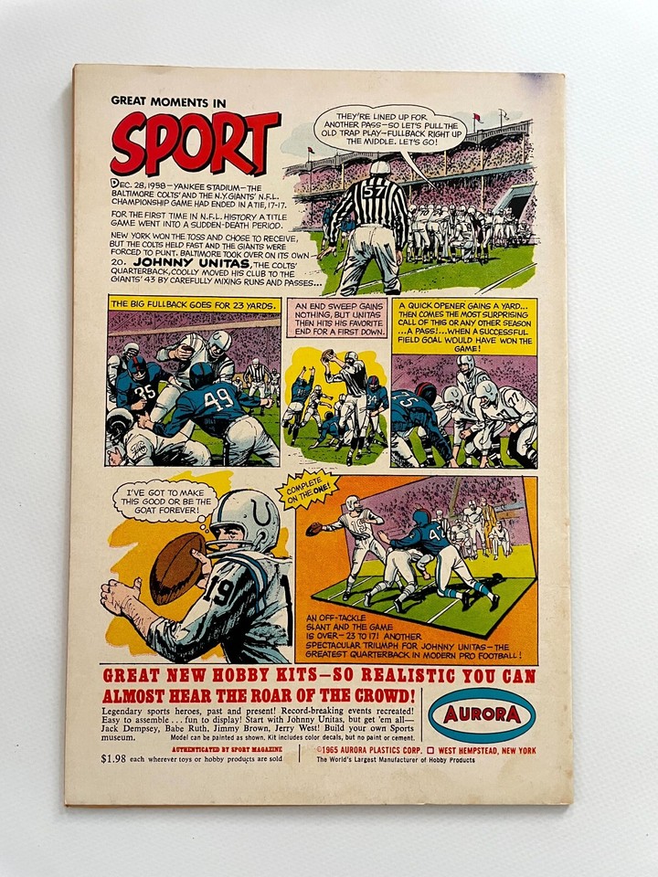 Adventure Comics # 339 VF/NM DC Comic Book Superboy Batman Superman ...