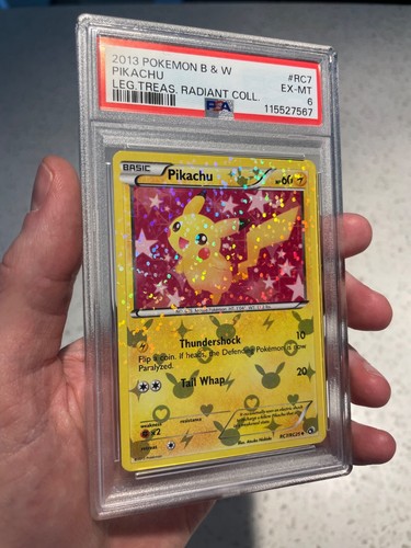 2013 Pikachu RC7/RC25 Legendary Treasures: Radiant Collection Holo #RC7 ...