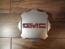 (1) GMC Sierra 2500 3500 OEM Wheel Rim Center Hub Cap Cover Stock Black ...