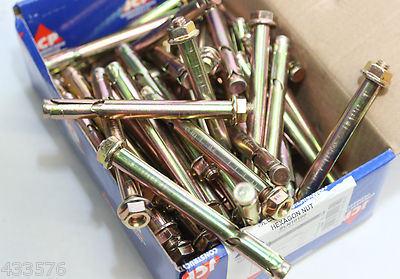 M10 x 100 Loose Nut Pallet Racking Fixing Bolts - Dexion Apex Link 51 ...