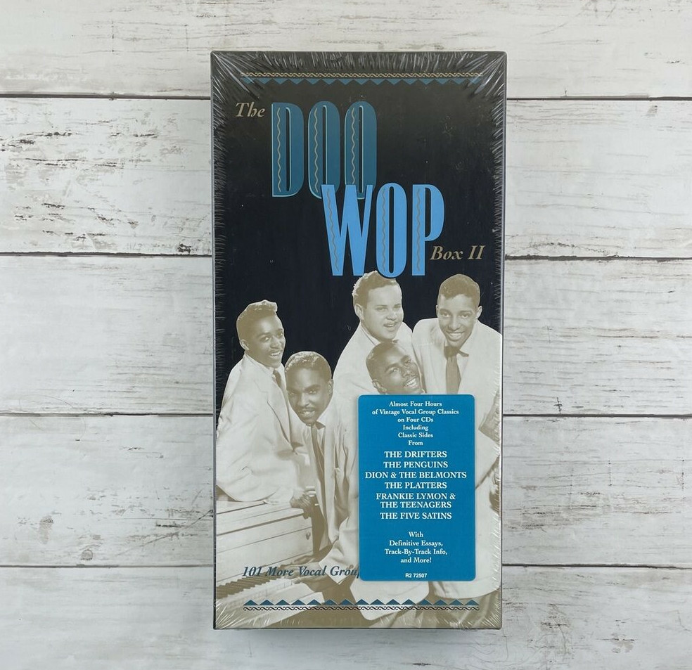 The Doo Wop Box II 4 CDs Drifters Penguins Belmonts Lymon R&B Soul ...