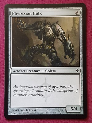 Magic The Gathering NEW PHYREXIA PHYREXIAN HULK artifact card MTG ...