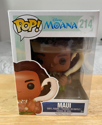 Funko Pop! Moana Maui Pop! Vinyl Figure #214 Disney | eBay