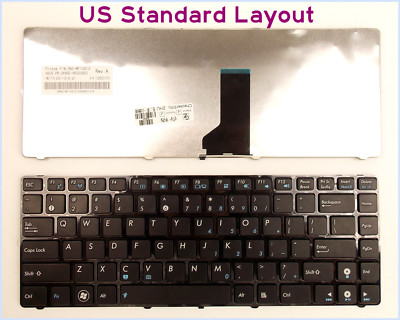Laptop US Layout Keyboard for ASUS N43S N43SL UL80 UL80V UL80A UL30A ...