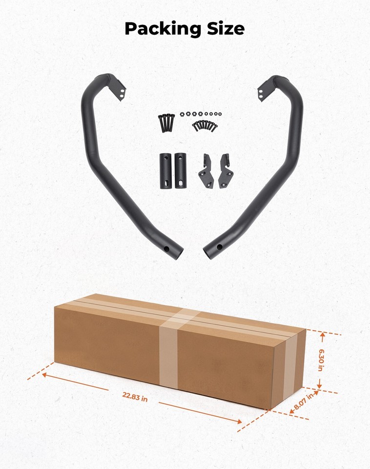 Front Bumper Guards #715006807 For Can-Am Commander 700 / Max 1000R ...