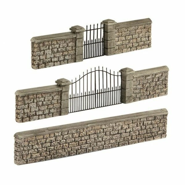 OO Gauge Bachmann 44-555 Scenecraft Stone Walls and Gates for sale ...