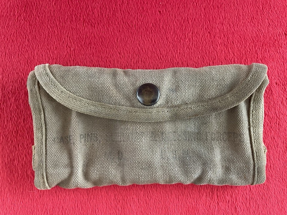 Original WW2 Corpsman Case Pouch for scissors safety pins forceps WWII ...