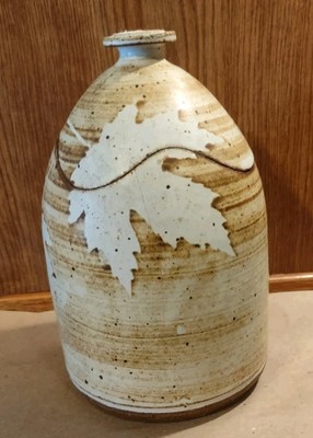 Vintage Studio Pottery Honey Pot Syrup Crock Stoneware Jam Jar | eBay