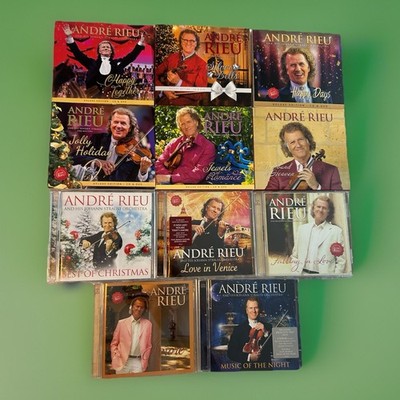 Andre Rieu Holiday New Year Christmas Orchestra 11x CD DVD Album Lot ...