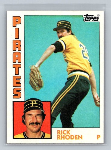 1984 Rick Rhoden #485 Topps Pittsburgh Pirates 84-TBBC#14-16 | eBay