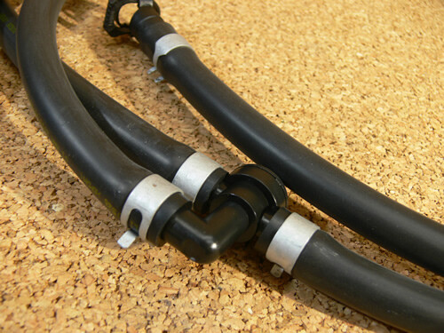 GENUINE LAND ROVER HEADLAMP WASHER JET HOSE RANGE ROVER 06-09 NEW ...