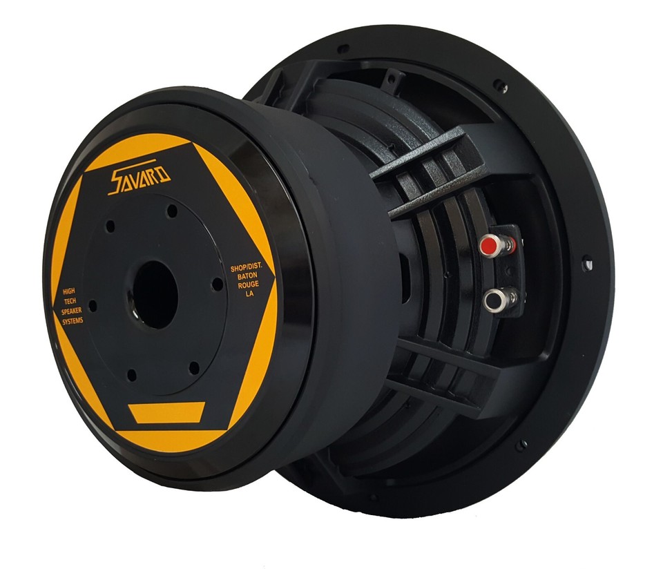 SAVARD Speakers Hi-Q Series v3 12" D2_D4 Ohm Subwoofer | eBay