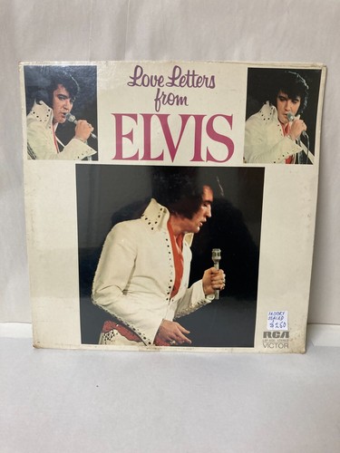 Vinyl LP Record "Love Letters From Elvis" - Elvis Presley Factory ...