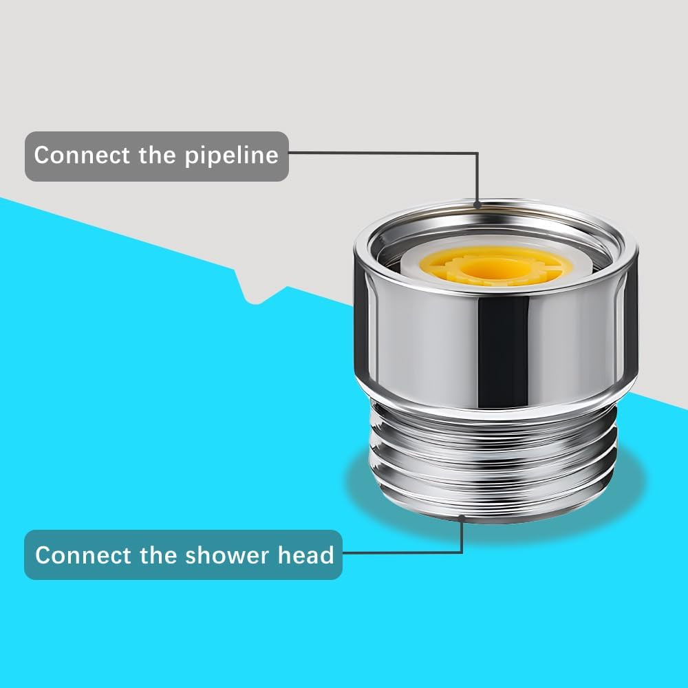Shower Head Flow Restrictor,7PC Shower Head Water Saver for Fixed ...