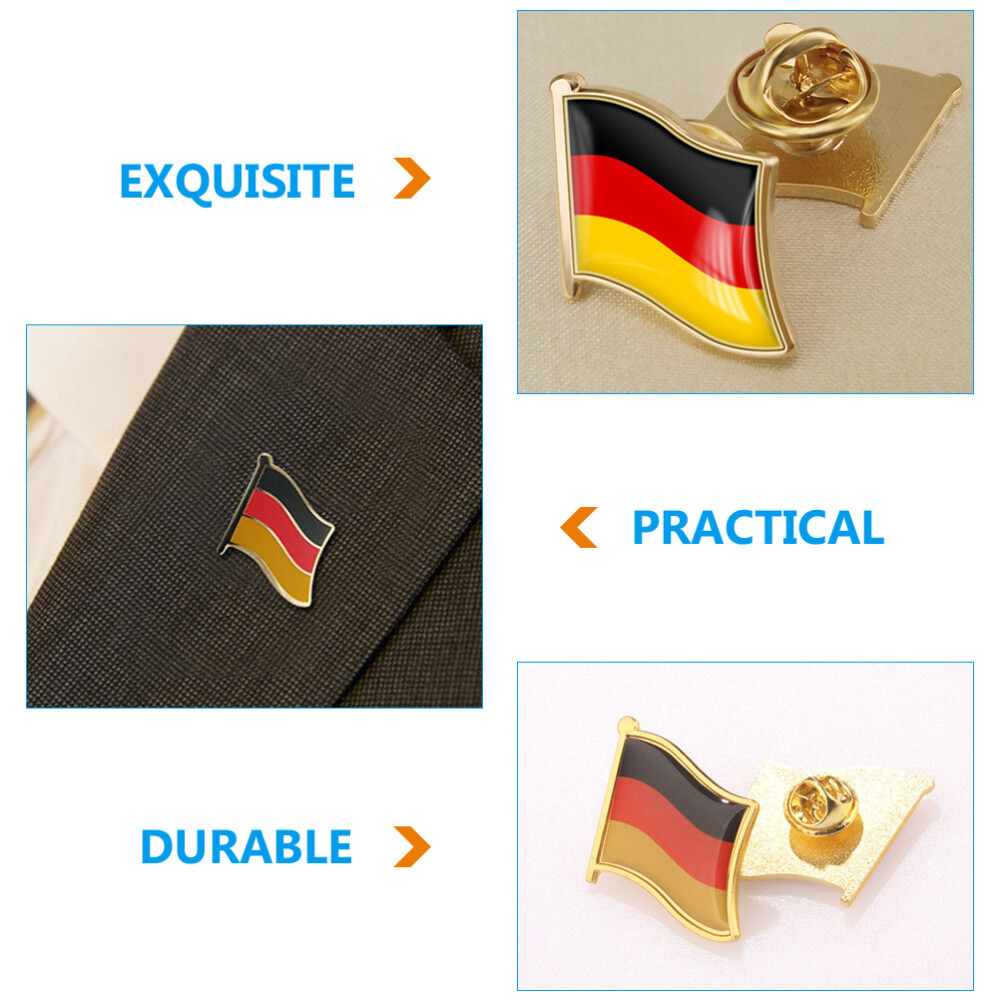 Dekorative Broschennadel Deutschlandfahnenbrosche Deutsche Pin ...