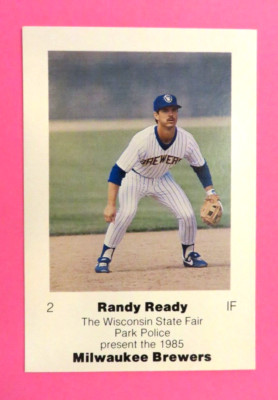 1985 Milwaukee Brewers, Wisconsin State Fair Park Police - RANDY READY ...
