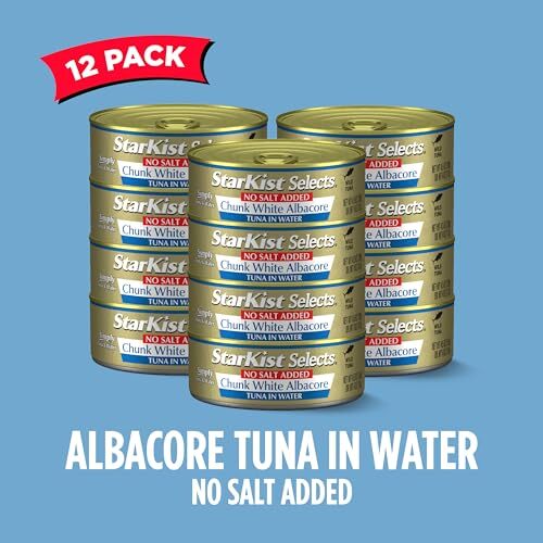 StarKist Selects No Salt Added Chunk White Albacore Tuna in Water - 4.5 ...