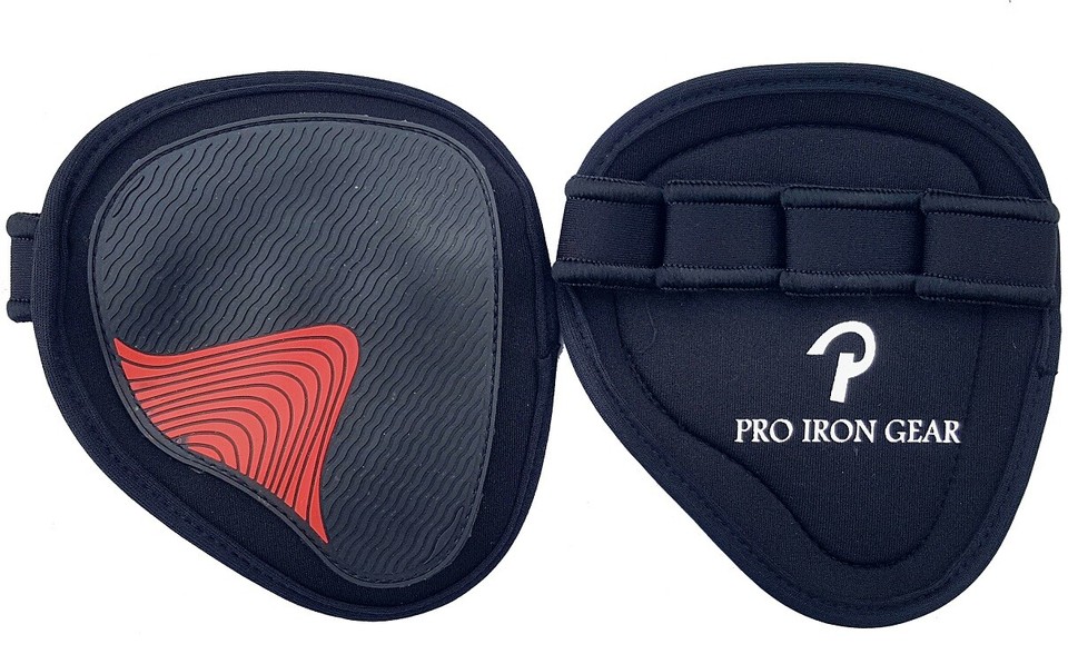 Hand Grip Hand Bar Weight Lifting Pads Workout Gloves Gym Fitness 8 ...