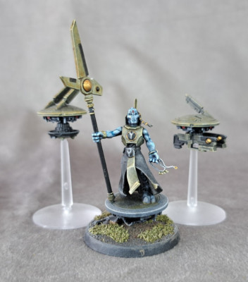 TAU ETHEREAL #1 (TAU SEPT), pro painted, Warhammer 40k, WH40K | eBay UK