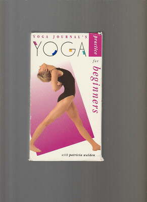 Yoga Journals Yoga for Beginners (VHS, 1997, Includes 58-Page Booklet ...