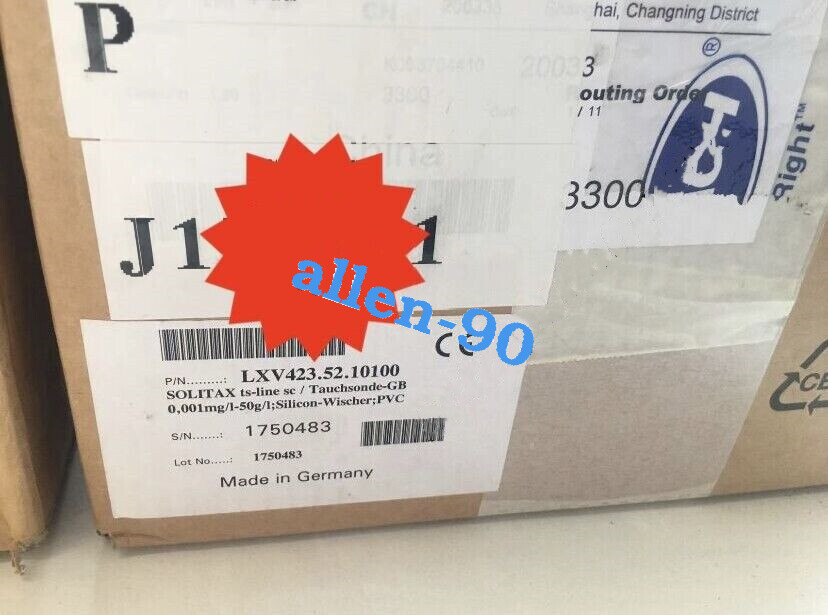 HACH LXV423.52.10100 LDO Sludge Concentration Analyzer Probe Solitax ...