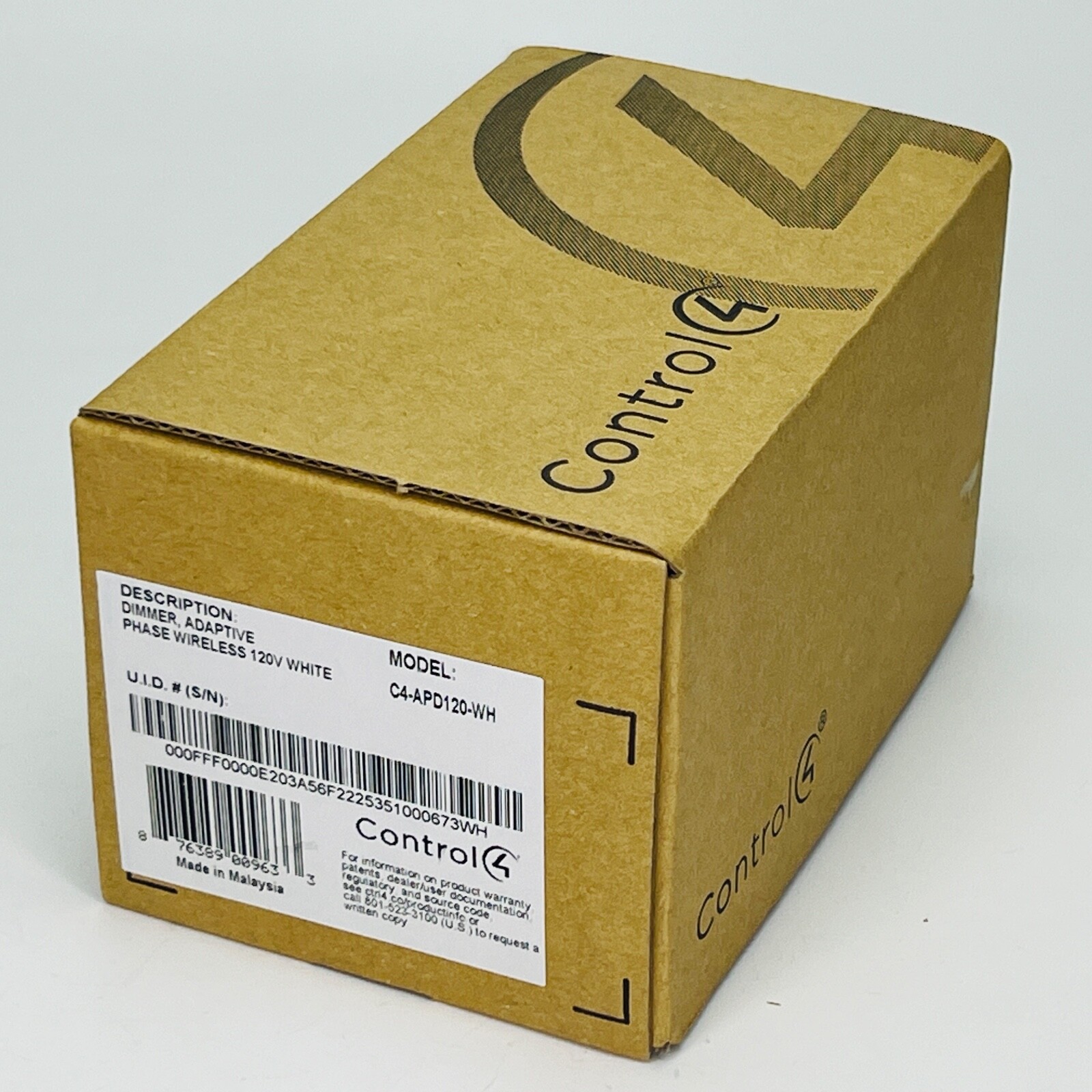 Control 4 C4-APD120-WH Wireless Dimmer - White for sale online | eBay