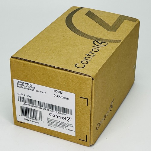 Control 4 C4-APD120-WH Wireless Dimmer - White for sale online | eBay