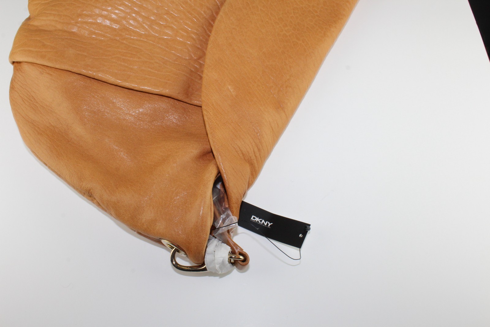 DKNY Soft Leather Casual Items Caramel Color Tote Bag Purse | eBay