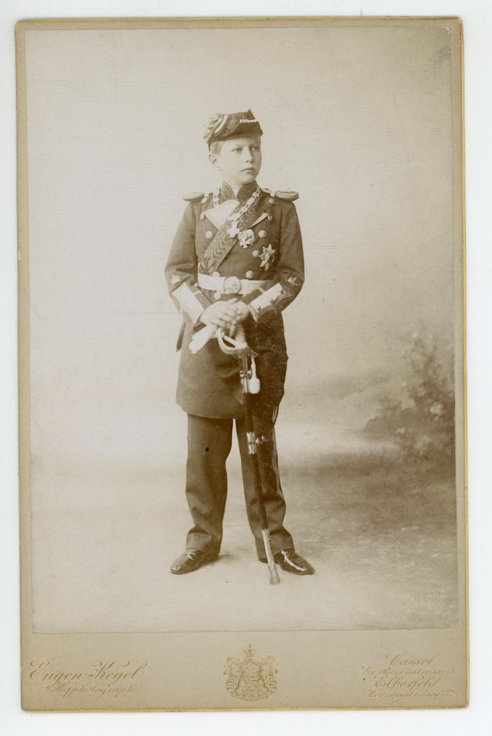 Prinz Adalbert von Preussen Vintage silver print.Adalbert Ferdinand ...