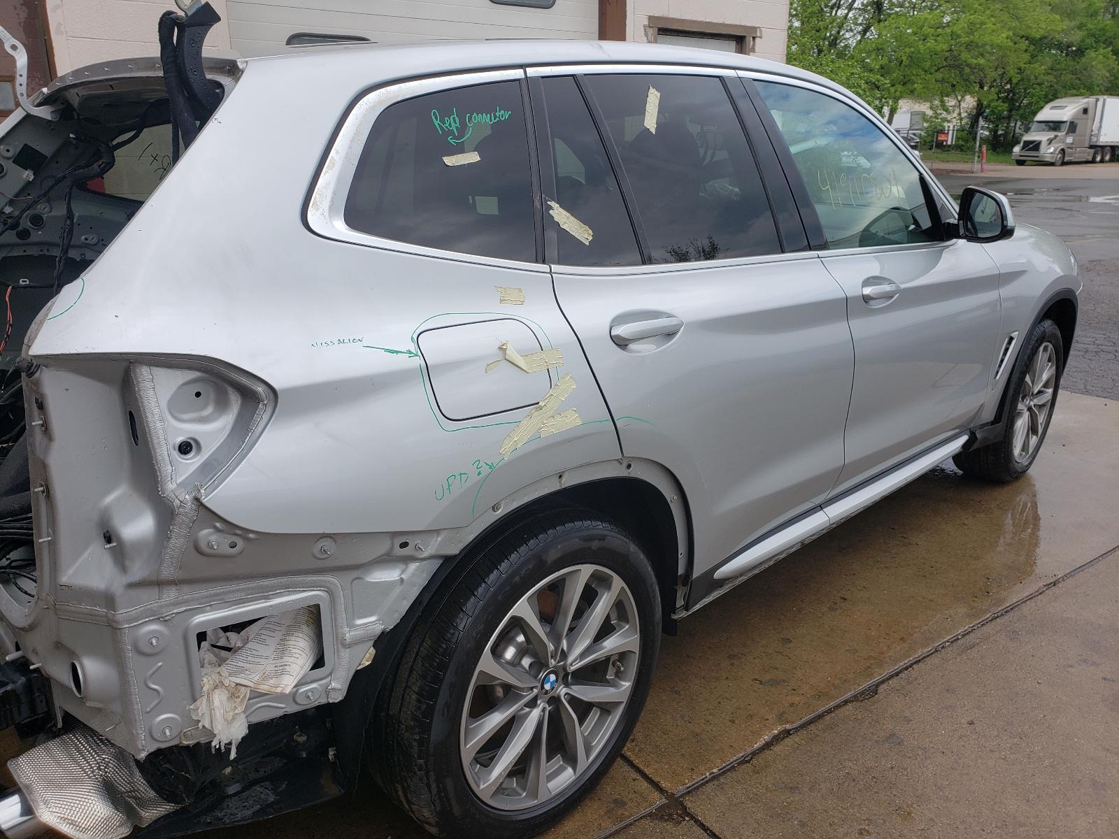 2019 BMW X3 OEM Left Trunk Storage Panel w/Net Black K8SW ID ...